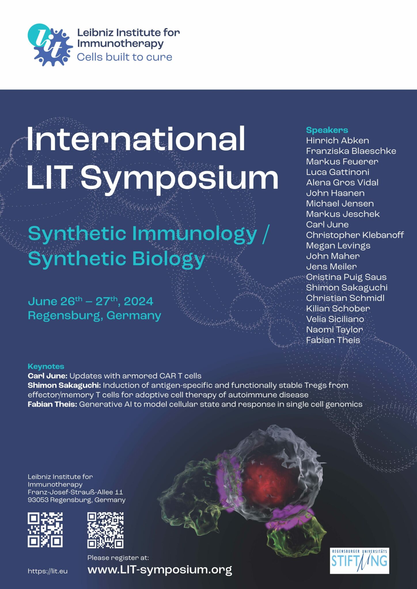 International LIT Symposium 2024 “Synthetic Immunology / Synthetic ...